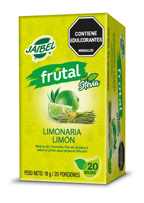 JAIBEL FRUTAL LIMONARIA- LIMÓN X 20 SOBRES – Congrupo