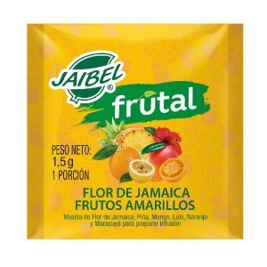 JAIBEL FRUTAL FRUTOS AMARILLOS X20 SOBRES – Congrupo