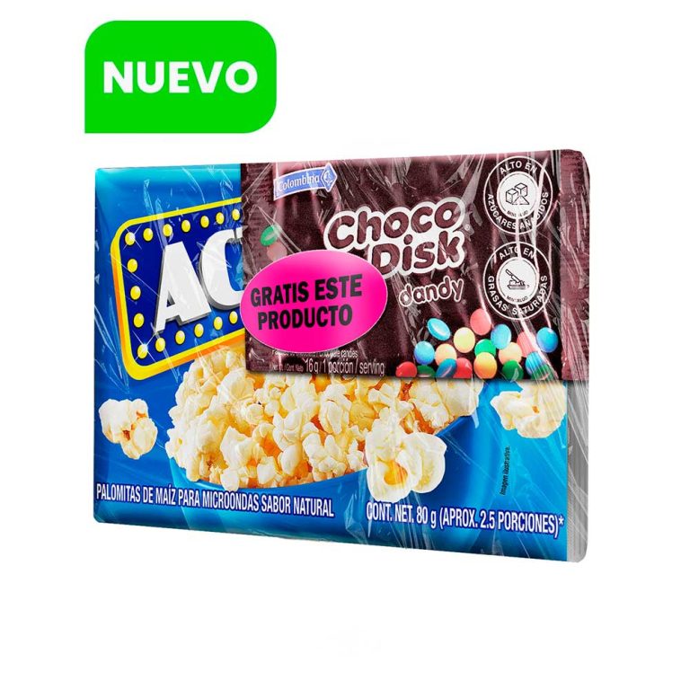 ACT II NATURAL 96G GRATIS CHOCO DISK – Congrupo
